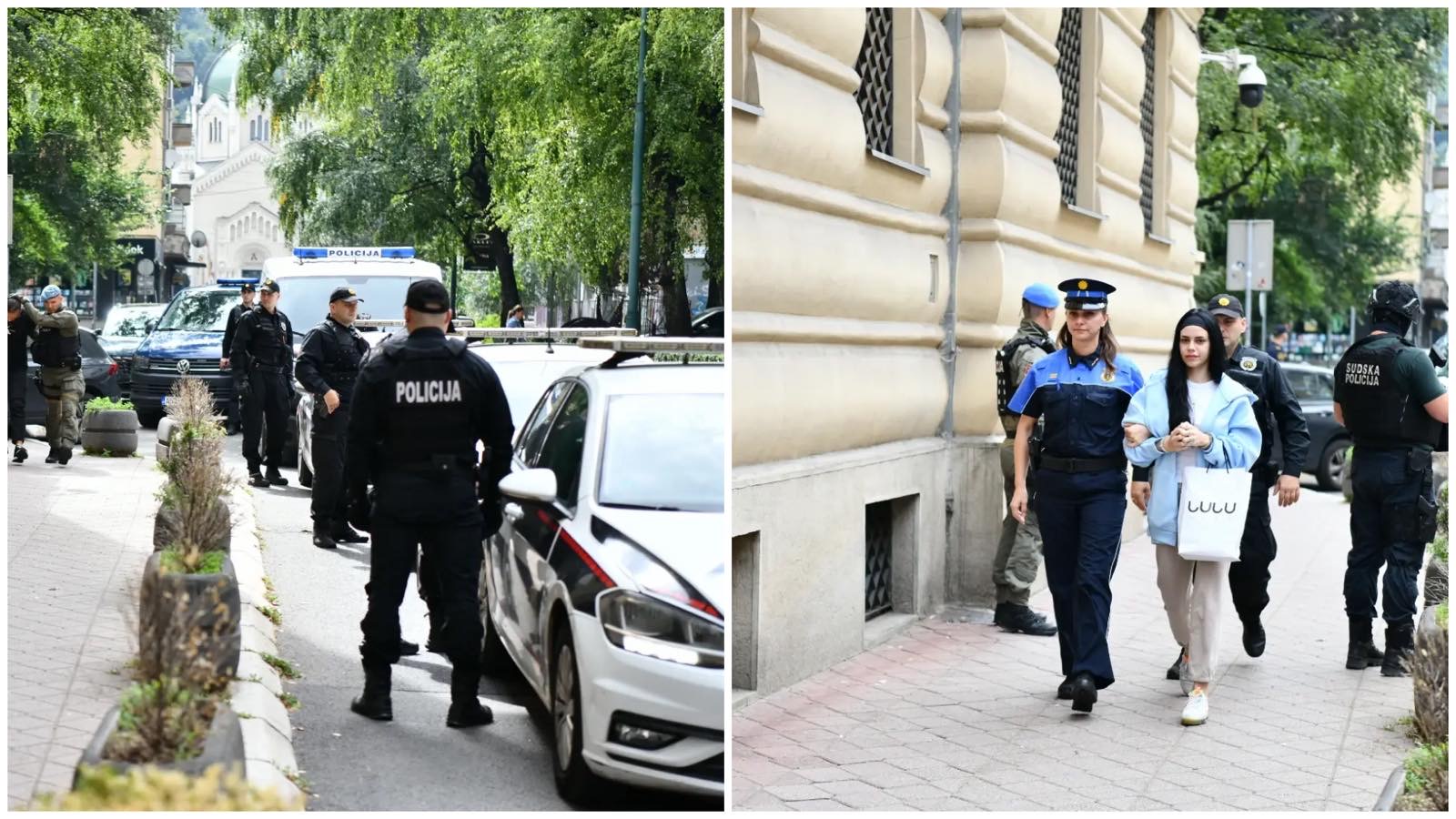 Pet uhapšenih članova grupe Panter predati Tužilaštvu KS, među njima i kćerka Semira Sultanovića ...